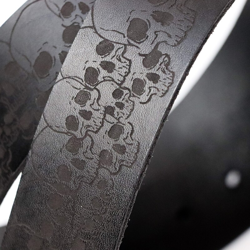 Skull Belt - Etsy