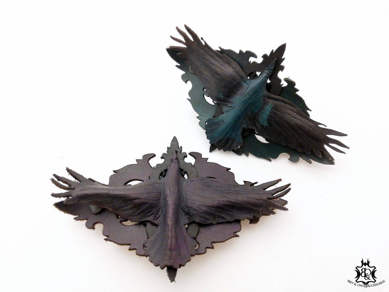 Hair Clip Ravenornament - Etsy