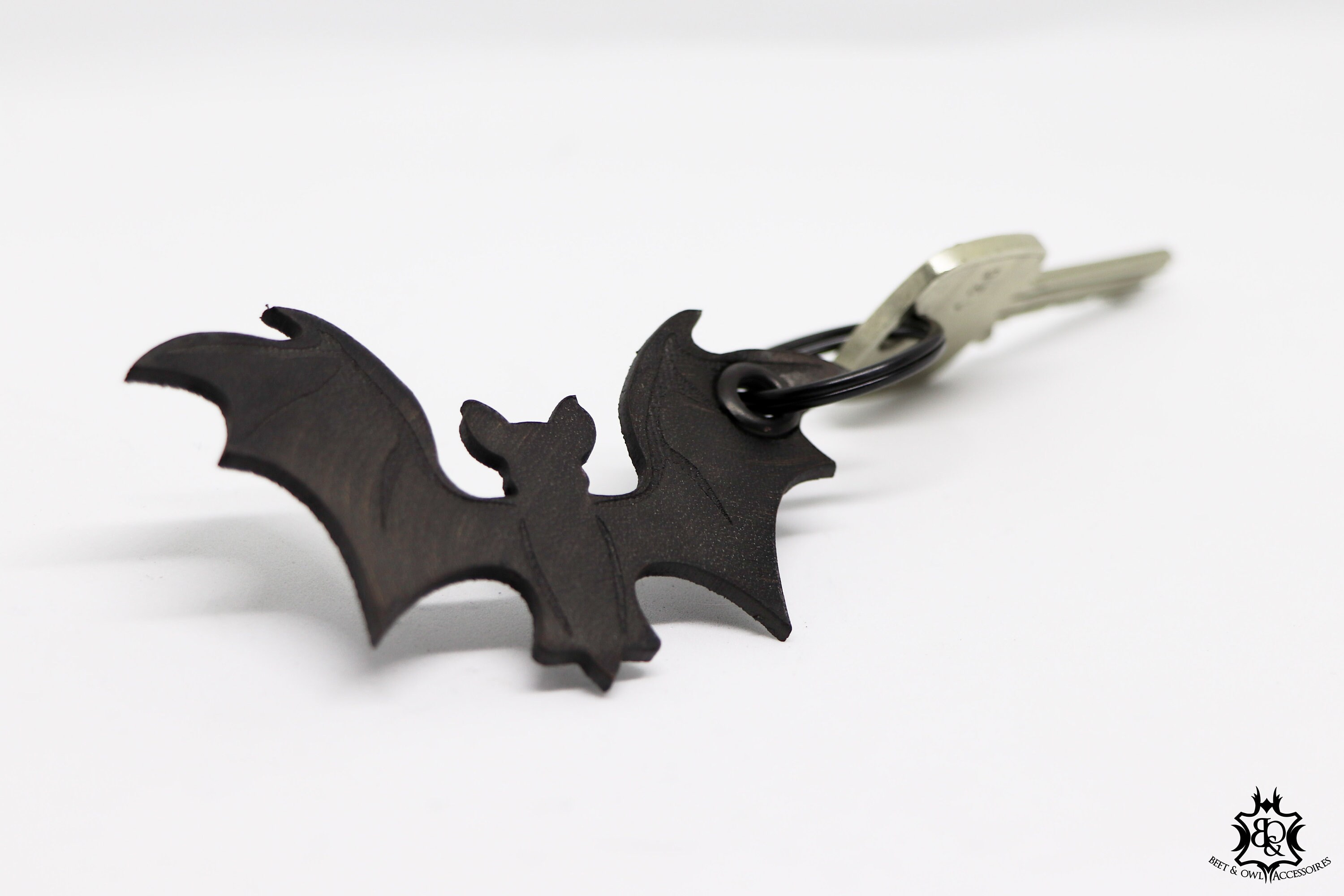 Keychain Bat in Black - Etsy Australia