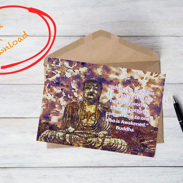 Buddha Greeting Cards - Etsy