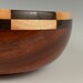 Padauk Bowl With Segmented Wenge and Maple Rim - Etsy