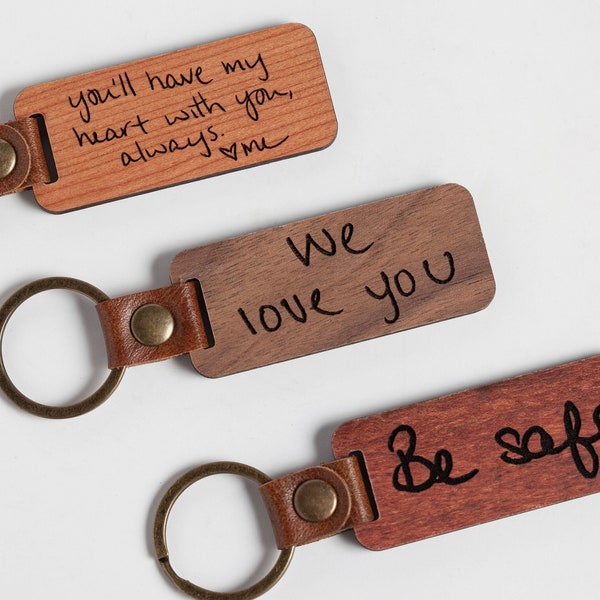 Handwriting Keychain - Etsy