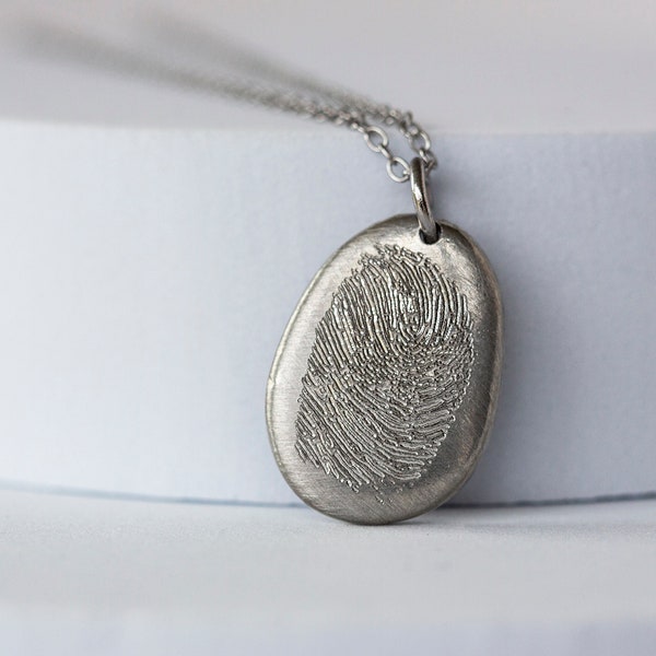 Fingerprint Pendant - Etsy
