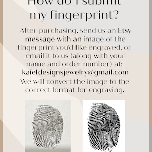 Personalized Fingerprint Pocket Coin, Personalized Gift, Custom Worry ...