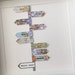 Personalized World Travel Map Art: Signpost Memory Gift (UNFRAMED) - Etsy