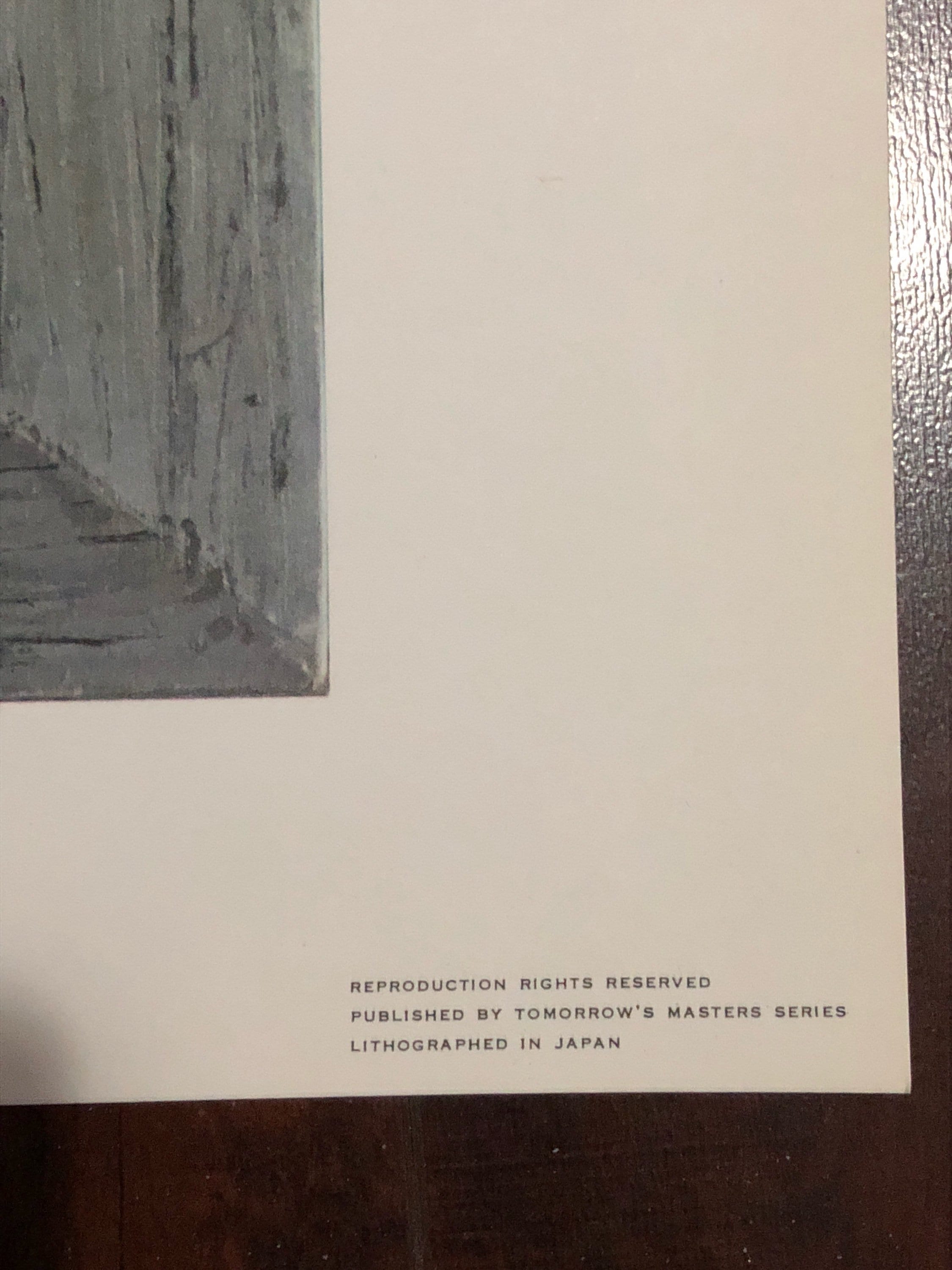 1960's Vintage Margaret Keane Lithograph Print EMERGING Mid-century Mod ...