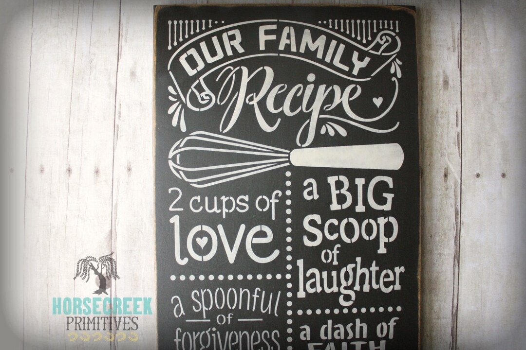 Rustic Kitchen Decor 12x24 Kitchen Wood Sign Farmhouse - Etsy
