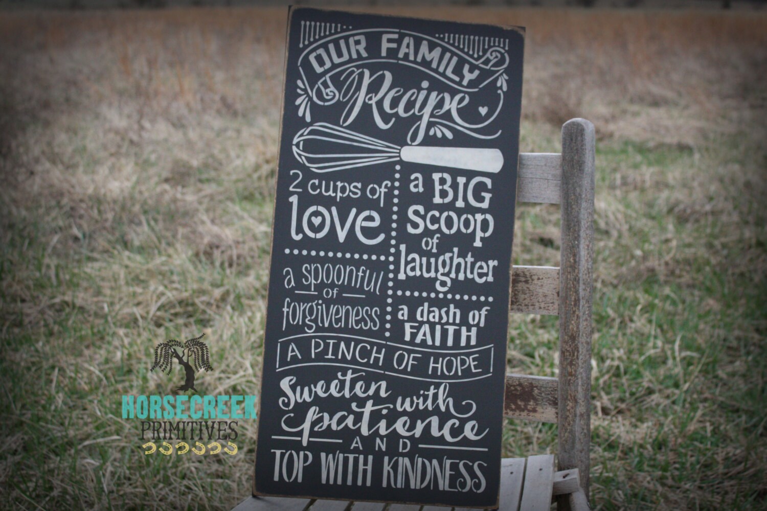 Rustic Kitchen Decor 12x24 Kitchen Wood Sign Farmhouse - Etsy