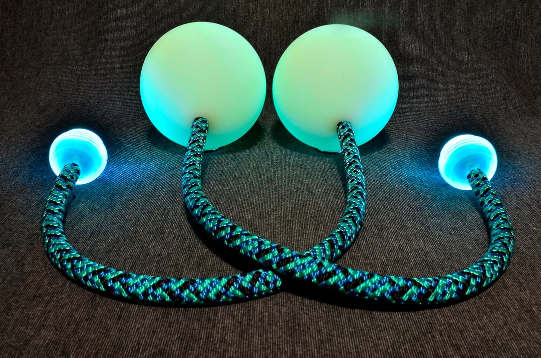 LED Contact Poi 90mm, 95mm or 97mm - Etsy