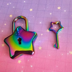 Star Lock - Etsy