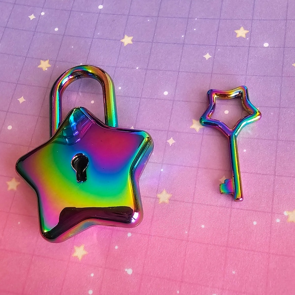 Star Lock - Etsy