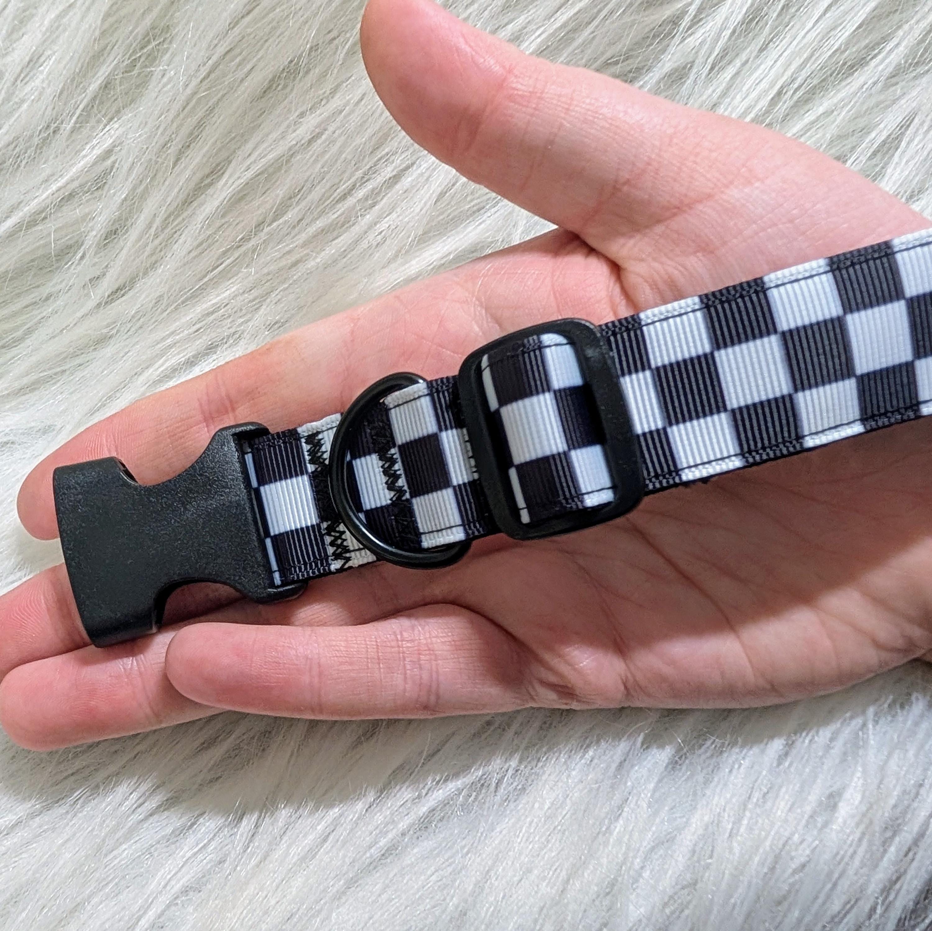 Checkered Emo Kemonomimi Collar | Cosplay Puppy Choker - Etsy