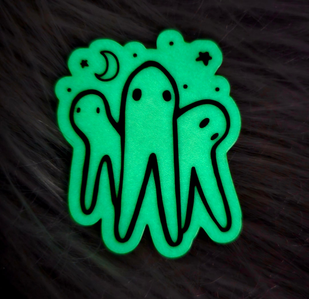Fresno Nightcrawlers Cryptid Glow in the Dark Sticker 2.1" X2.5" - Etsy