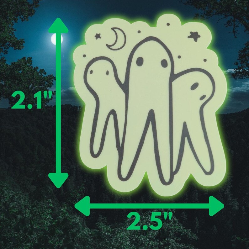 Fresno Nightcrawlers Cryptid Glow in the Dark Sticker 2.1" X2.5" - Etsy