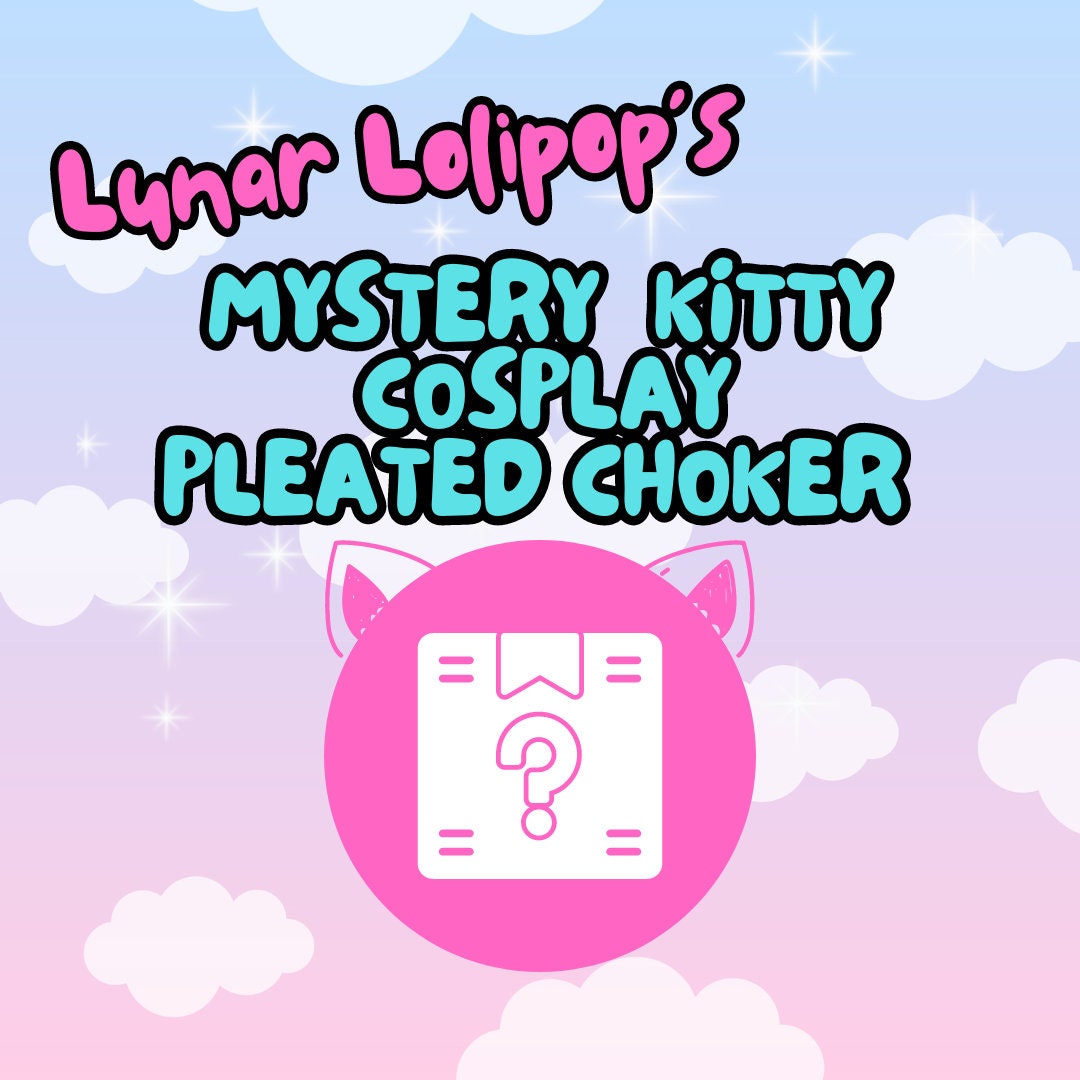 Mystery Kitty Cosplay Collar | Random Choker Box, Plus Size Friendly - Etsy