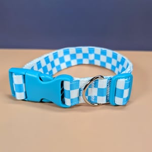 Emo Kemonomimi Collar Checkered Black and White Puppy Cosplay Collar ...