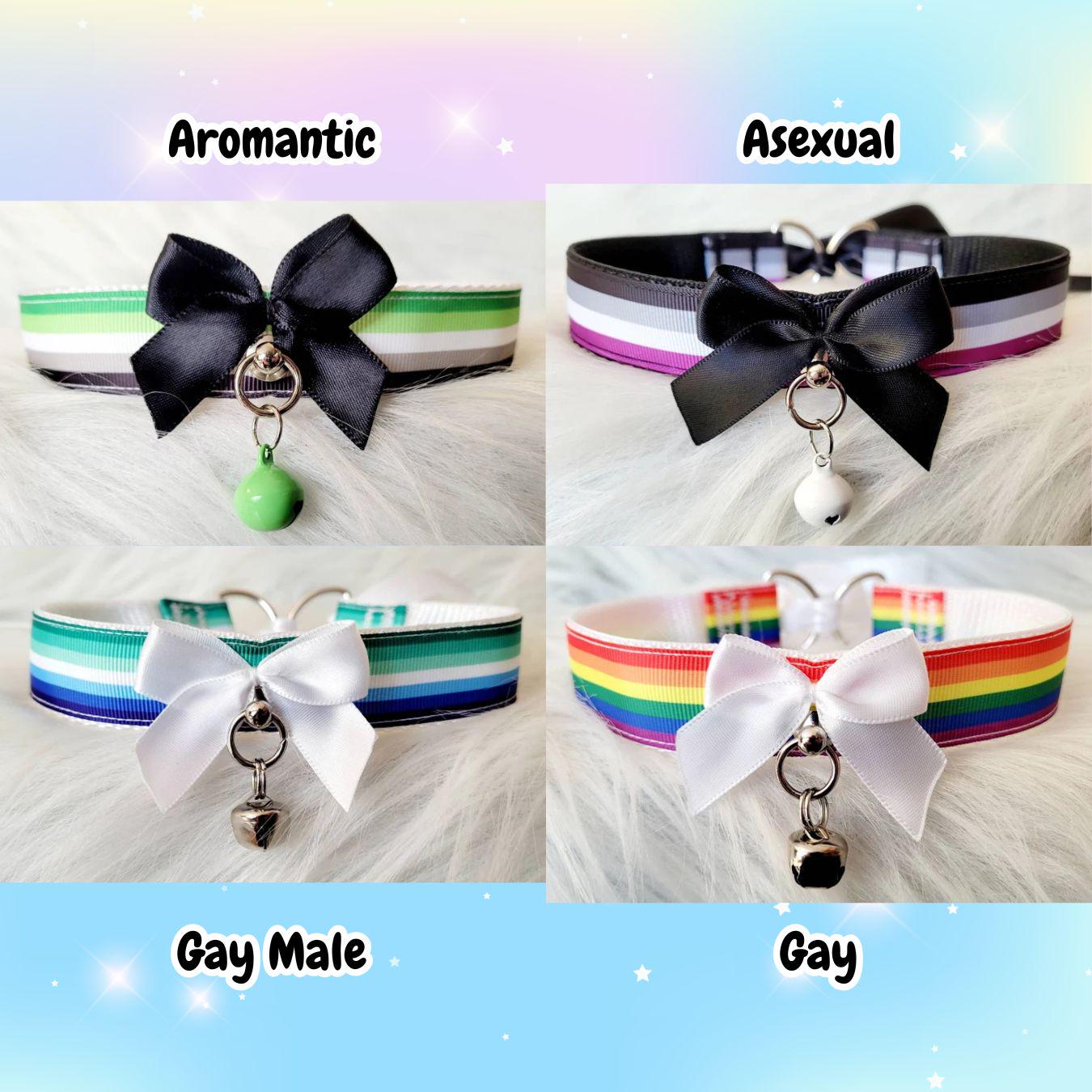 LGBTQ+ Pride Flag Choker Collar - Etsy
