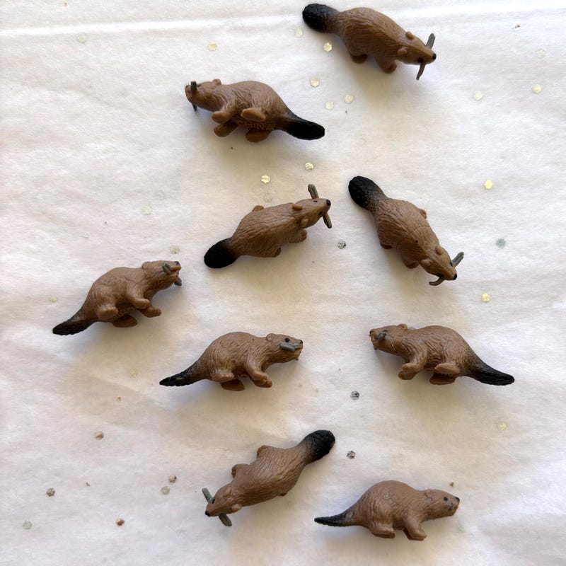 Mini Resin Beaver - Etsy