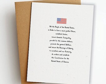 Constitution Cards - Etsy