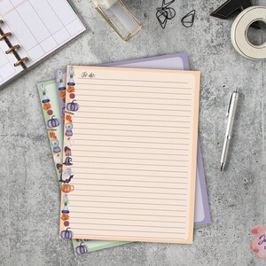 Simple Halloween - Halloween Stationery, Printable Stationery Set ...