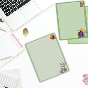 Cute Halloween 2 - Halloween Stationery, Printable Stationery Set ...