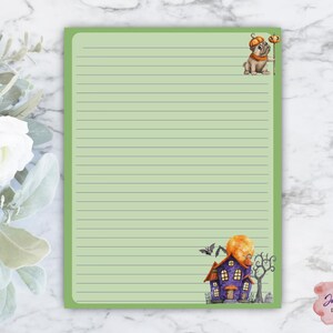 Cute Halloween 2 - Halloween Stationery, Printable Stationery Set ...