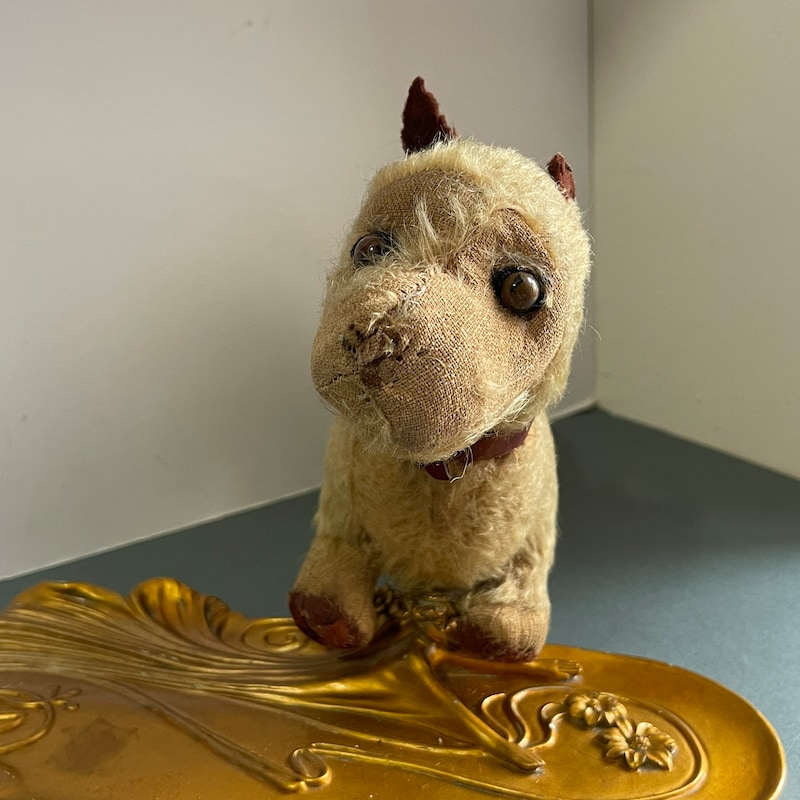 Vintage Stuffed Dog - Etsy