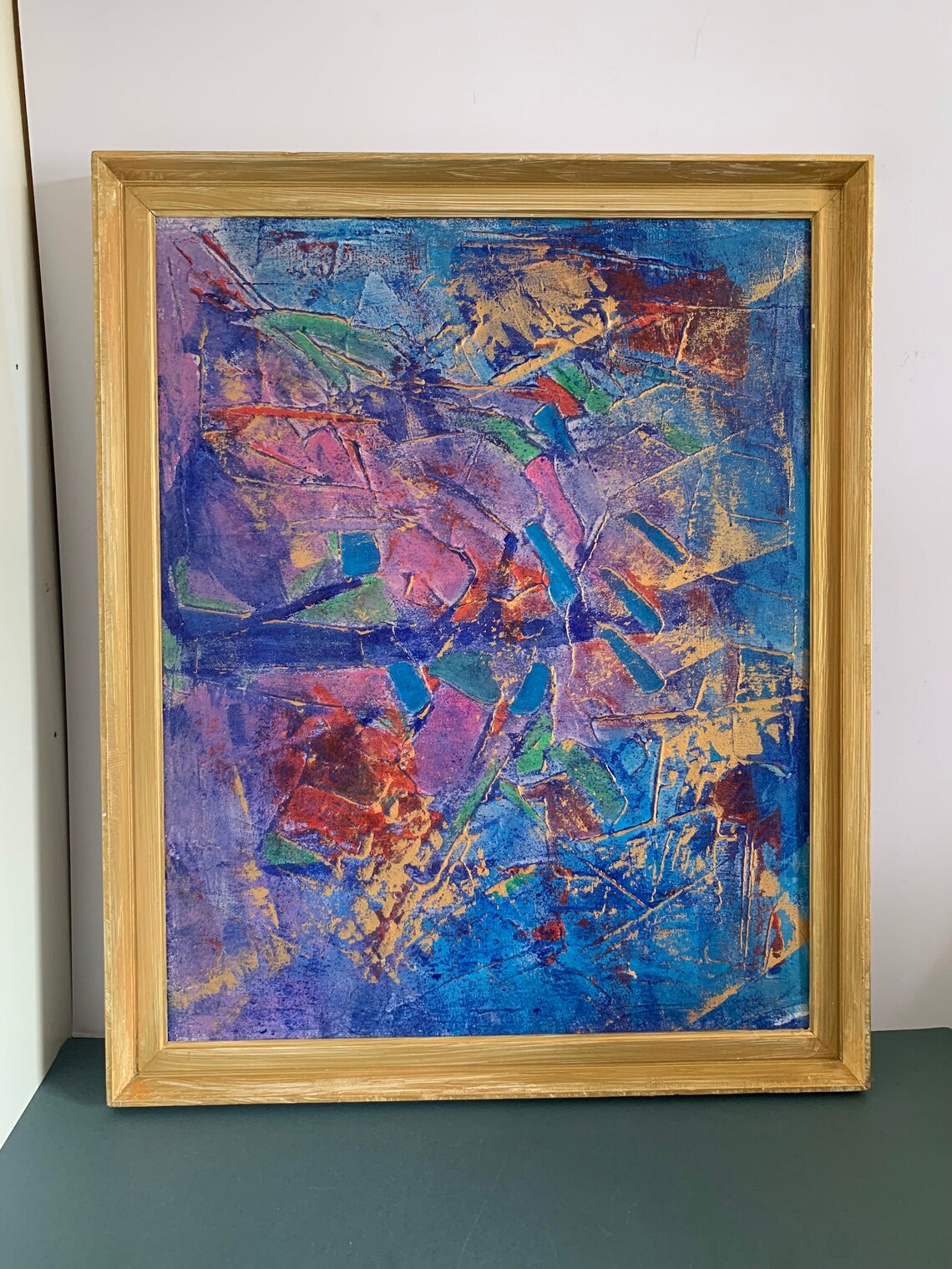 Original Acrylic Painting Abstract Art Impasto Painting | Etsy