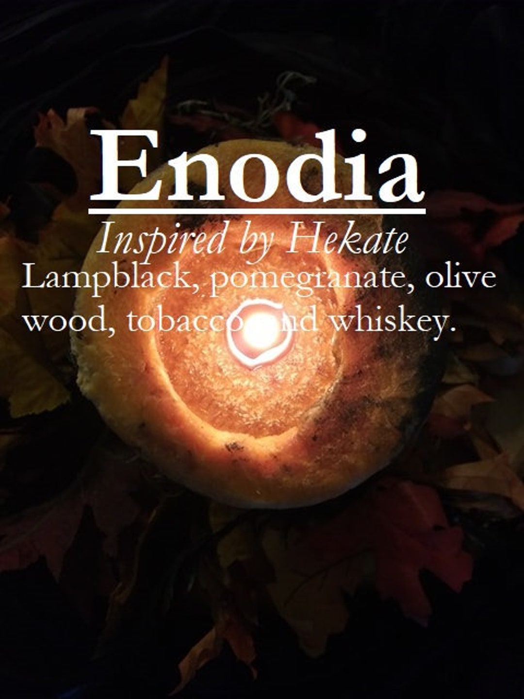 Enodia Fragrance, Inspired by Hekate (lampblack, Pomegranate, Olive ...