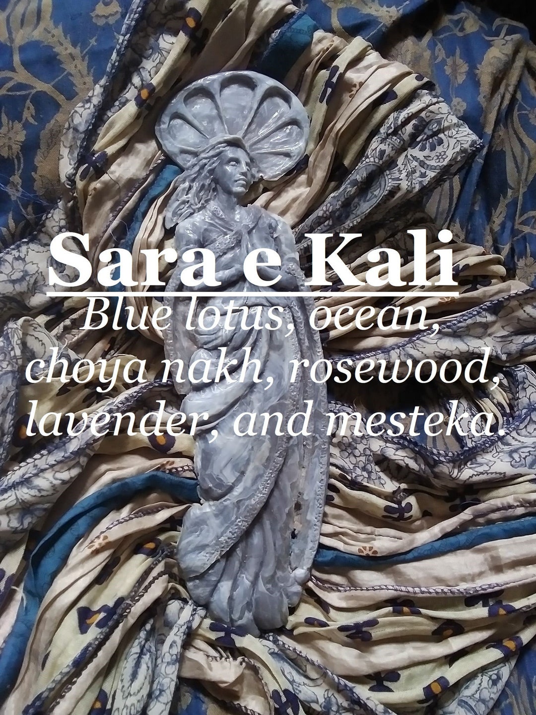 Sara E Kali Fragrance, by Roma for Roma (blue Lotus, Ocean, Choya Nakh ...