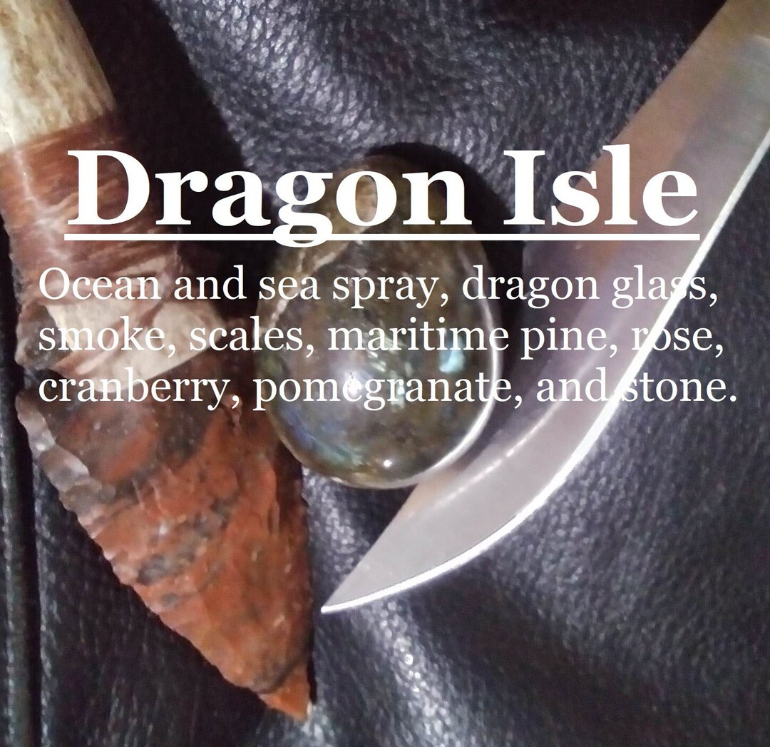 Dragon Isle Fragrance (ocean and Sea Spray, Dragon Glass, Smoke, Scales ...