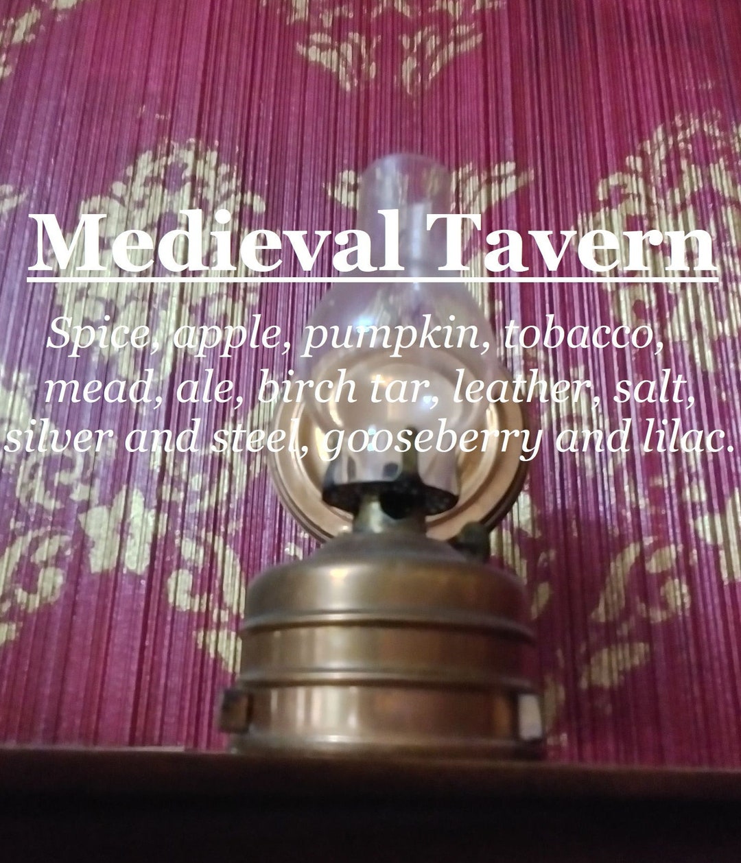 Medieval Tavern Fragrance (spice, Apple, Pumpkin, Tobacco, Mead, Ale ...