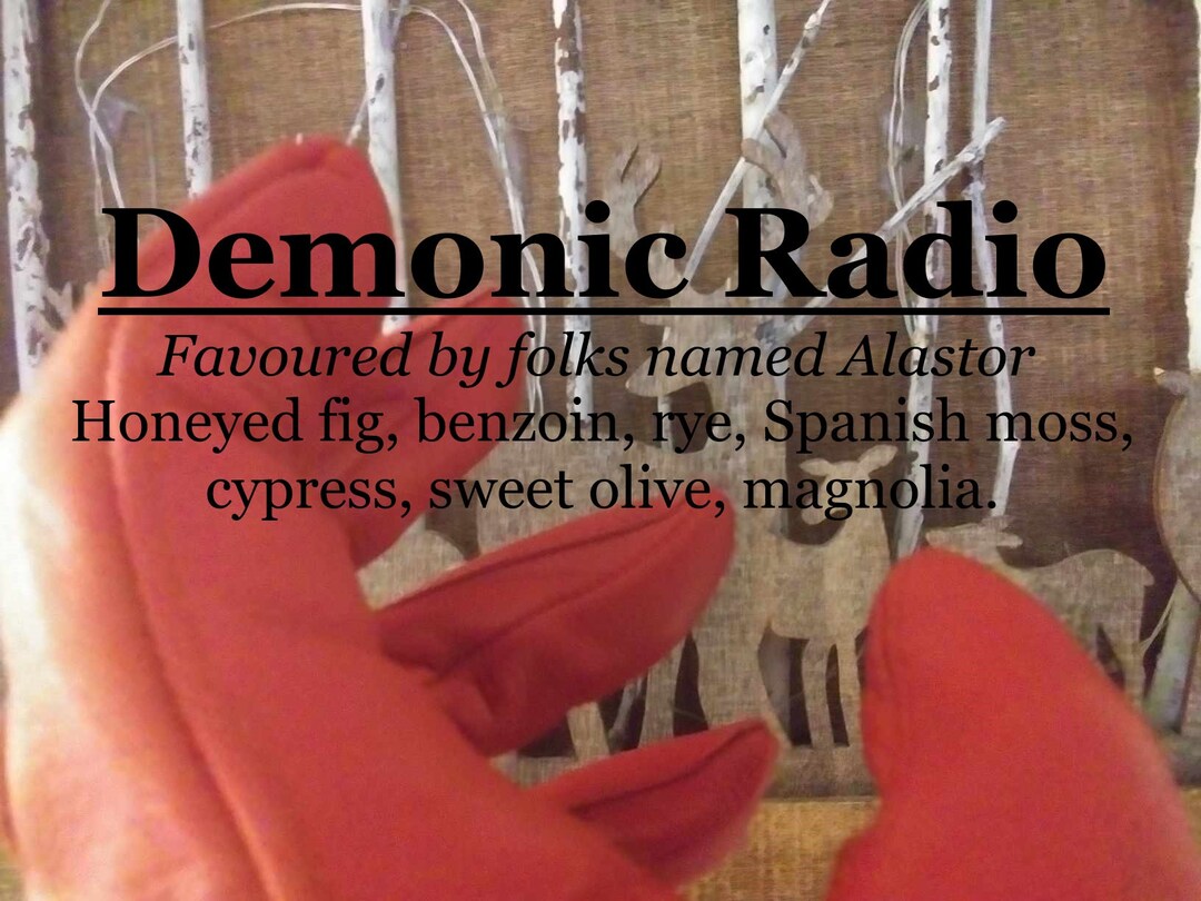 Demonic Radio Fragrance (honeyed Fig, Benzoin, Rye, Spanish Moss ...