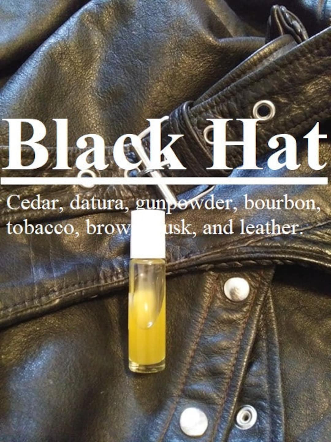 Black Hat Fragrance (cedar, Datura, Gunpowder, Bourbon, Tobacco, Brown ...