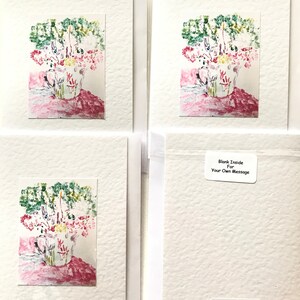 The Prettiest Pink Flower Greeting Cards or Stationery Gift - Etsy