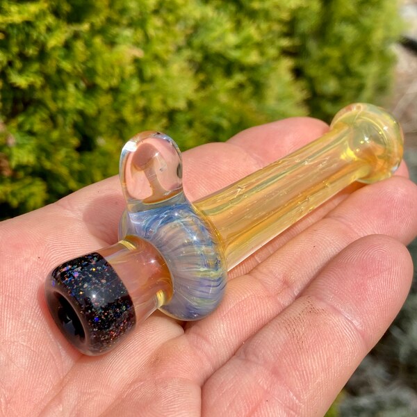 Glass Chillum - Etsy