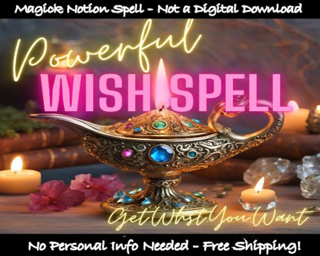 Wish Granting Spell | Powerful Magick Spell | Witchcraft | Get What You ...