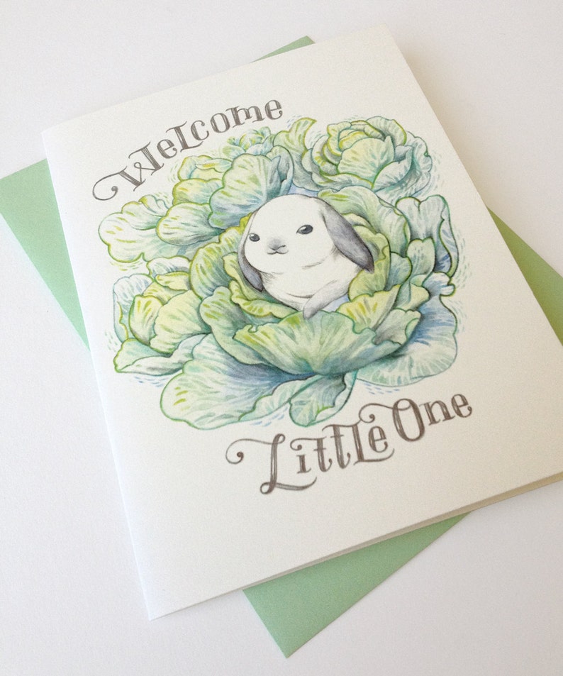 New Baby Card - "welcome Little One!" - Congratulations New Born ...