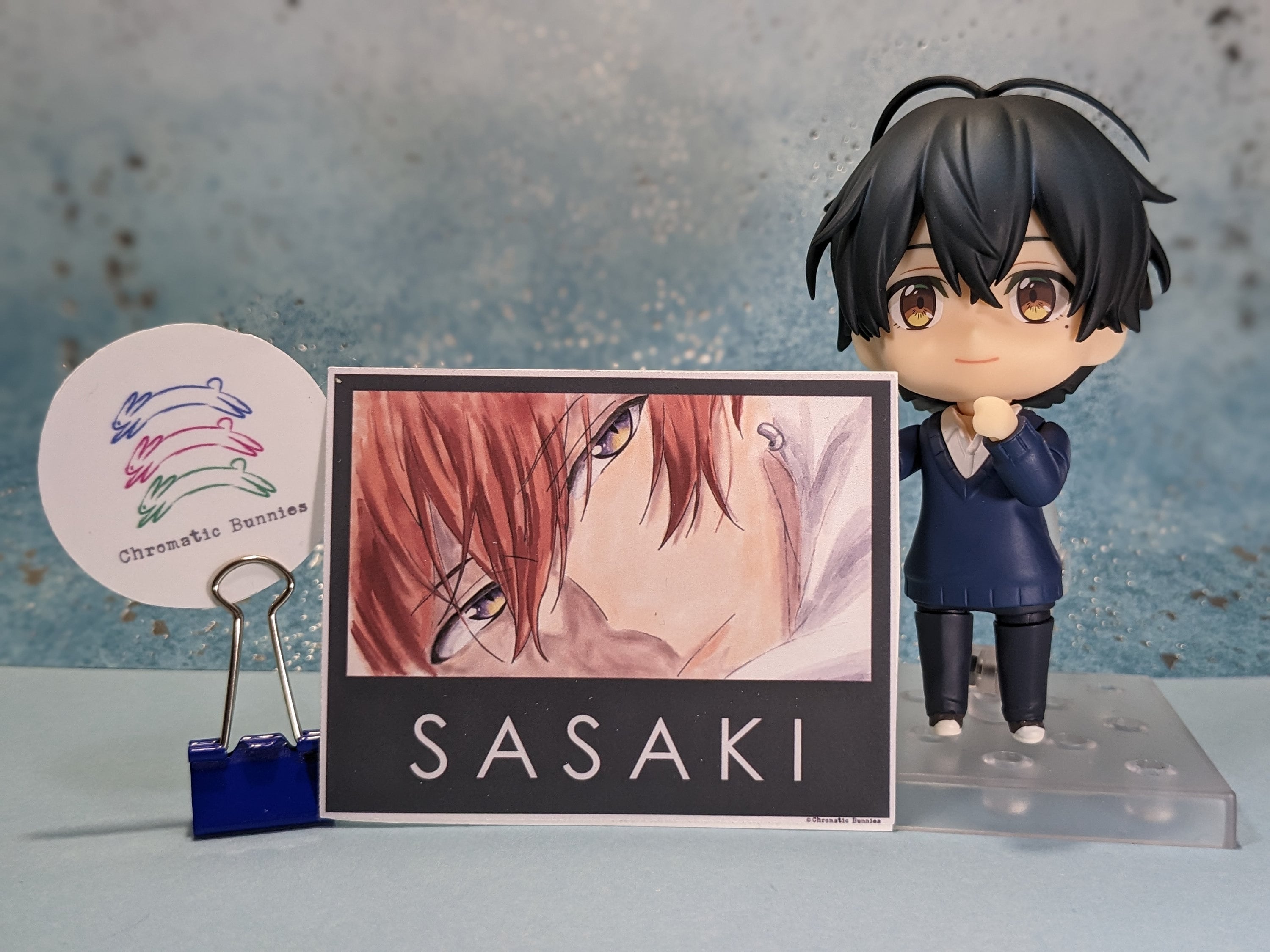 Sasaki Watercolor Sticker -waterproof - Etsy
