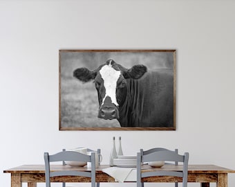 Framed Cow Print - Etsy