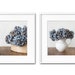 Blue Floral Photography Prints Farmhouse Wall Art Country - Etsy