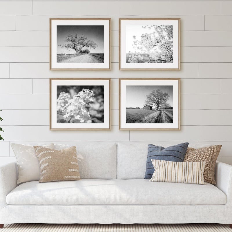 Rustic Wood Print - Etsy