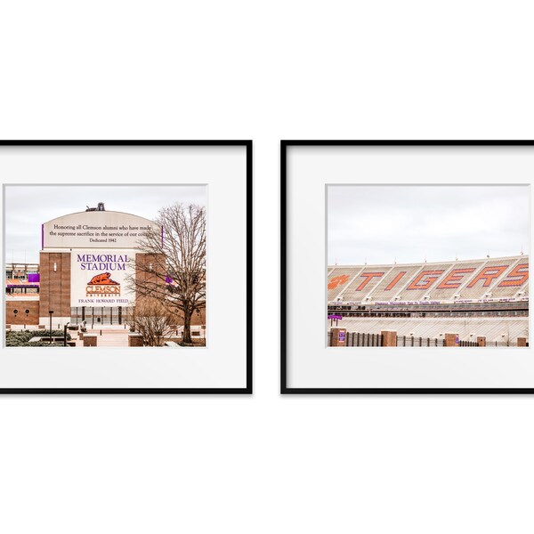 Clemson Art - Etsy