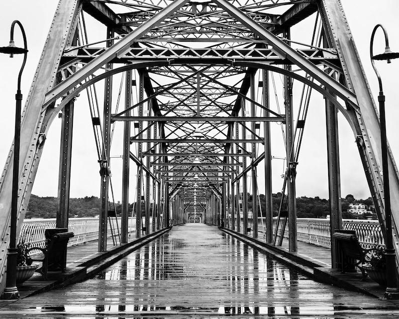 Bridge Wall Art Walnut St Bridge Chattanooga Photography - Etsy