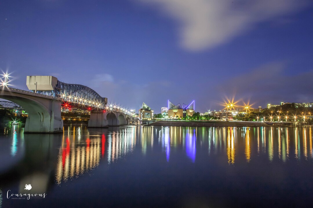 Chattanooga Photography Landscape Print Chattanooga Skyline - Etsy