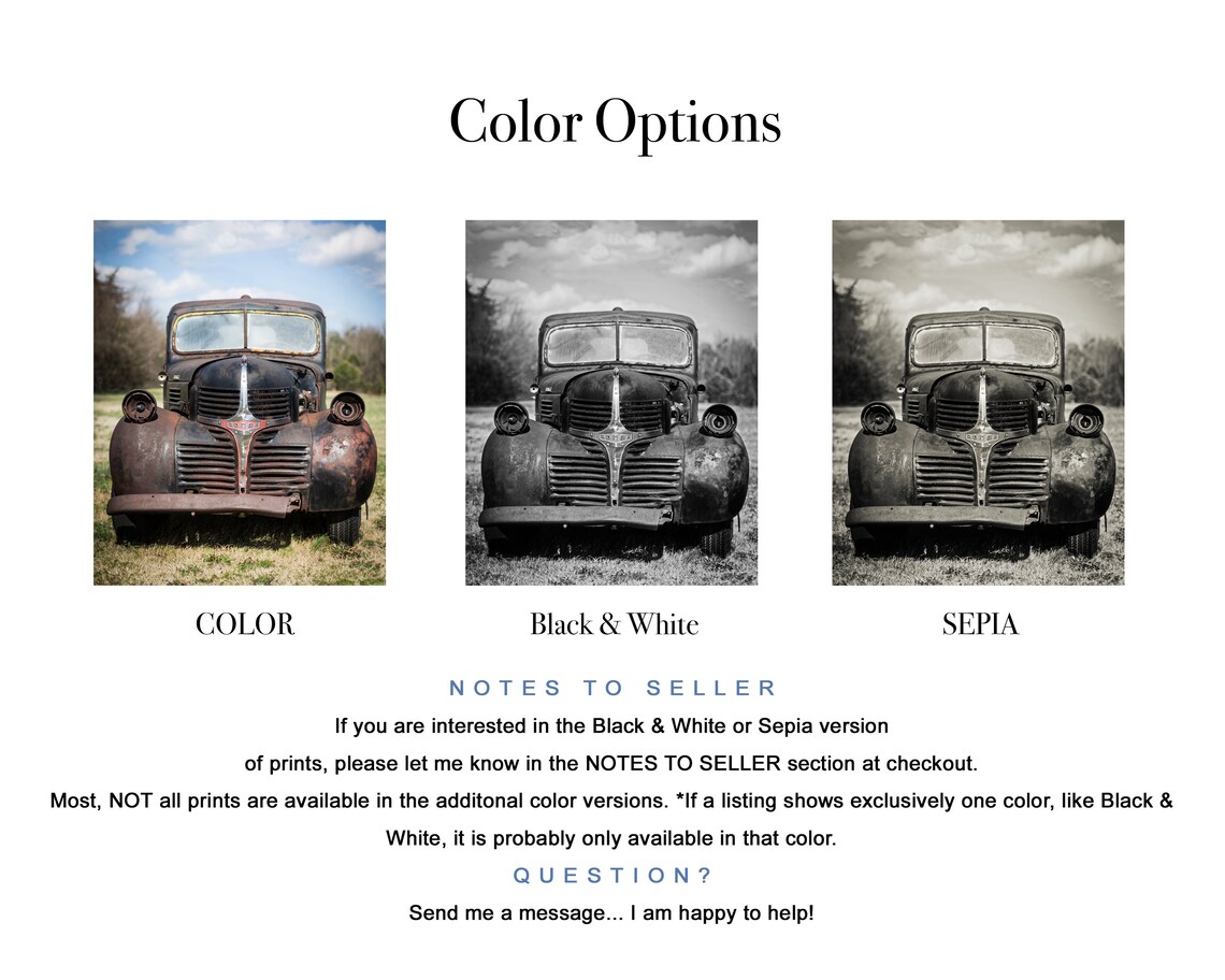 Vintage Trucks Wall Art Set of 3 Rustic Car Art Prints - Etsy