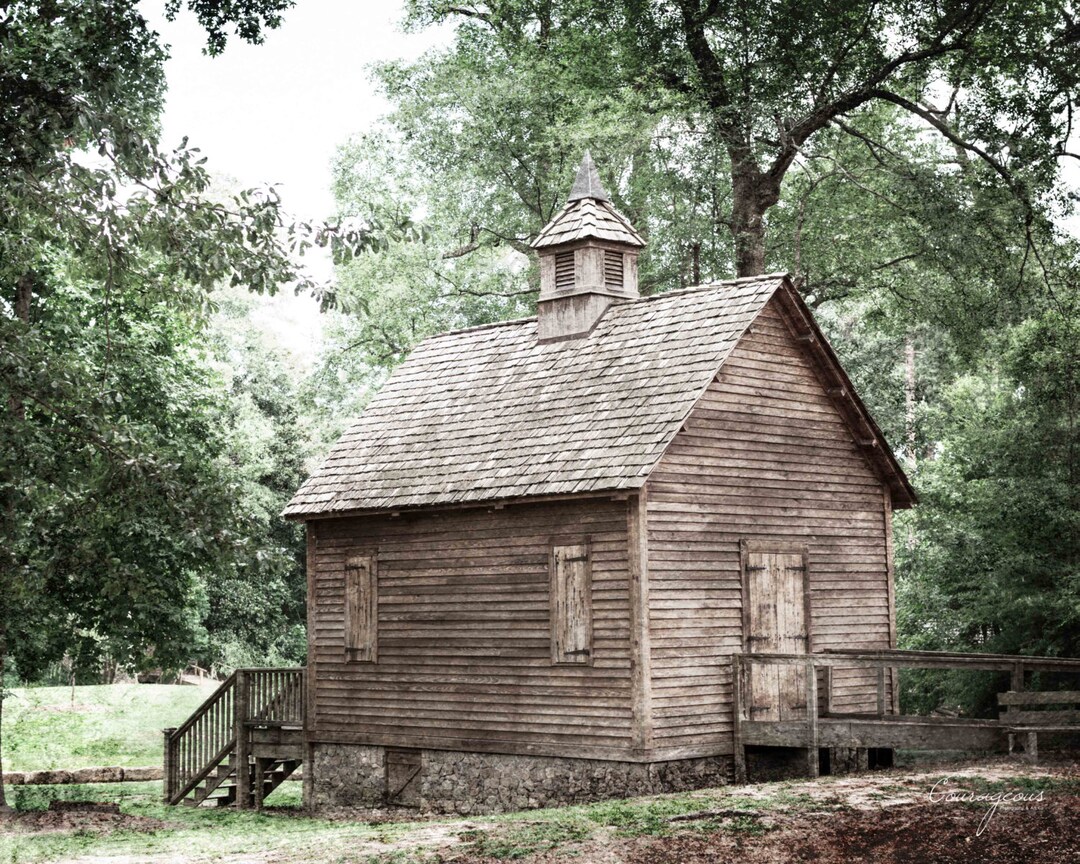 Rustic Building Print, Photography Print, Old Structure Landscape ...