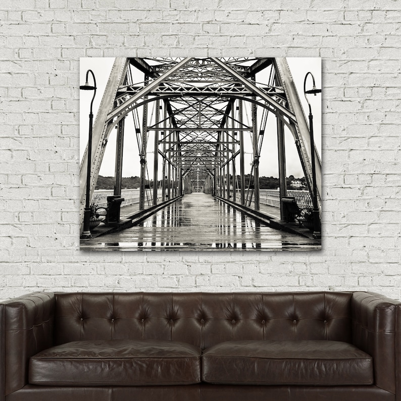 Bridge Wall Art Walnut St Bridge Chattanooga Photography | Etsy