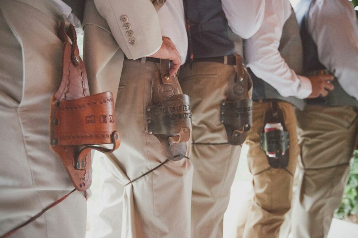 Personalized Leather Drink Slings Beer Holster - Etsy