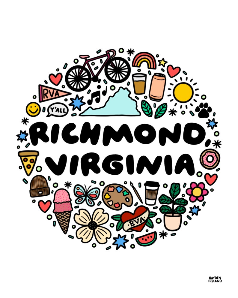 RVA Art Print - Etsy